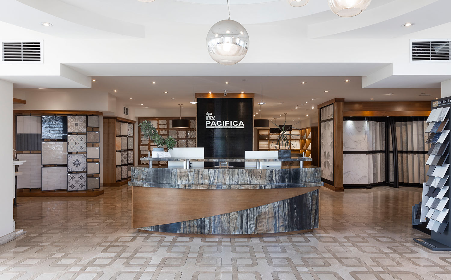 About PACIFICA - Your Premier Stone Surfaces Destination